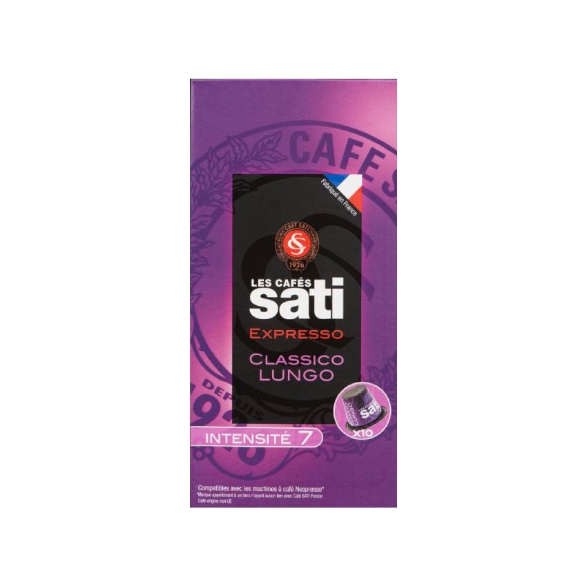 Buy SATI brand Nespresso Longo coffee capsules with the best quality ...